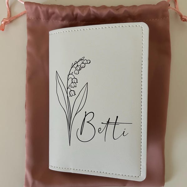 Personalized Double Ring Bearer Box for Wedding Gift,handmade Round ...