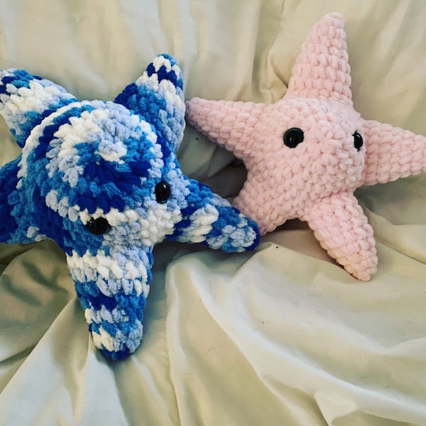 Crochet Plushie Starfish - Etsy