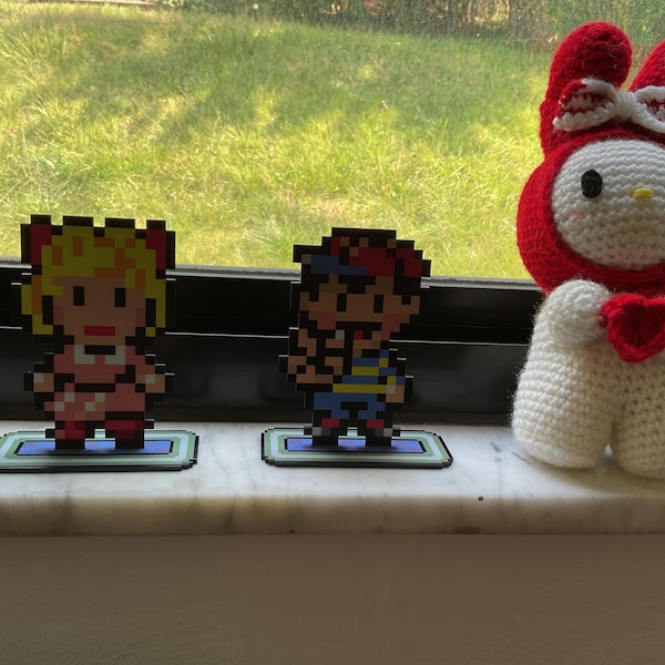 Earthbound Sprites - Super Nintendo Inspired - Etsy