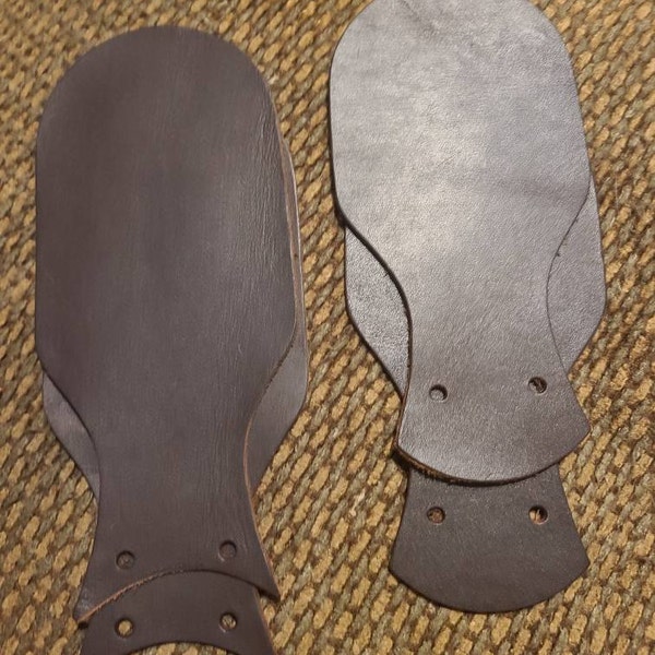 Leather Boot Kilties/false Tongue/boot Protector/boot Accessory 6&8inch ...