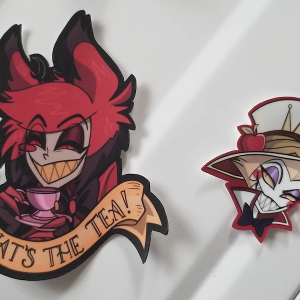 That’s the Tea! -hazbin Hotel Alastor Sticker- - Etsy