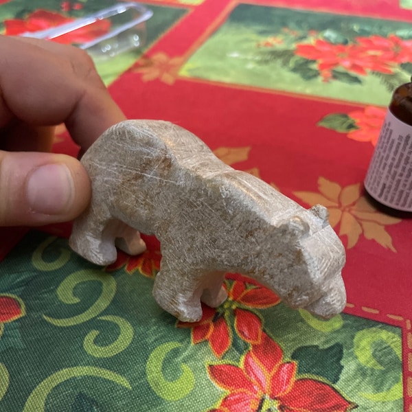NEW! Polar Bear Alabaster Soapstone Carving and Whittling DIY Arts ...
