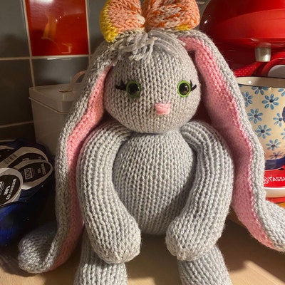 Lop Eared Bunny Circular Knitting Machine Pdf Pattern Sentro Addi ...