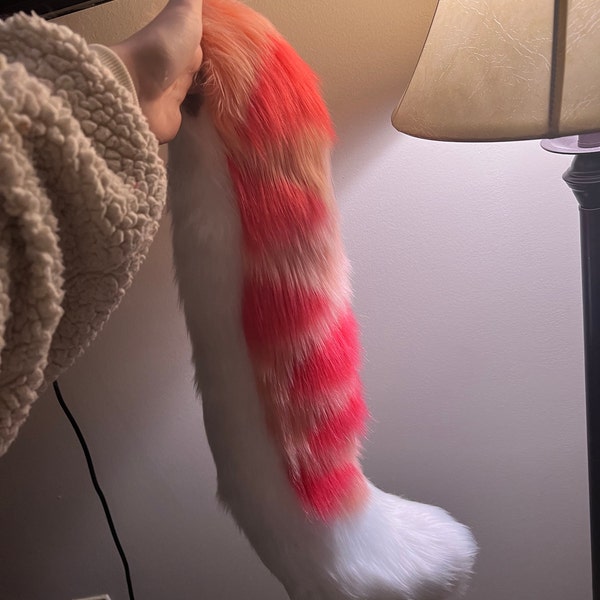 DIGITAL Tiger Tail Pattern for Fursuits & Cosplay - PDF Download - Etsy