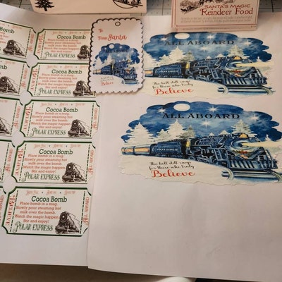 All Aboard, the Polar Express, With and Without Words PNG, Truly ...