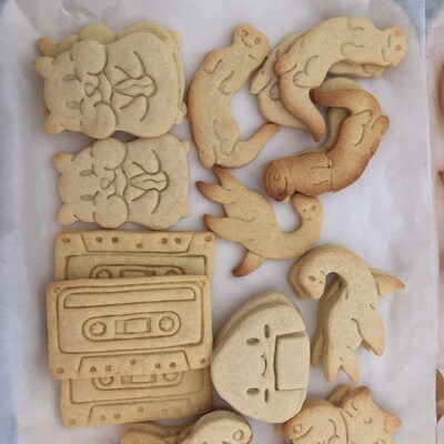 Sea Otter Cookie Cutter Otterly Cute Happy Otters Theme River Biscuit ...