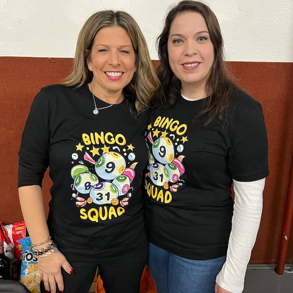 Bingo Squad Shirt, Bingo Game T-shirt, Bingo Lover, Funny Bingo Player ...
