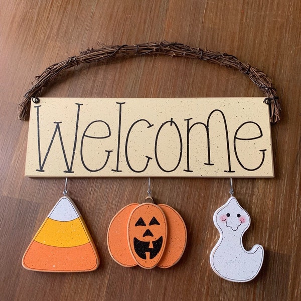 Monthly WELCOME SIGN (OCTOBER) for Wall and Home Decor - Etsy