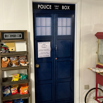 Police Box Light for Top Door 3d Printed - Etsy