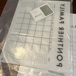 Personalized Weekly Calendar Personalized Weekly Schedule | Etsy