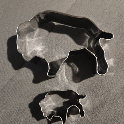 4 Cow Ear Tag Cookie Cutter, for Cattle or Steer, Purse or Shopping Bag ...