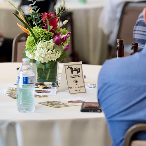 Equestrian Kentucky Derby Table Numbers, Winners Horse Race Cards ...