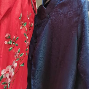 Pink Vietnamese Traditional Ao Dai Long Dress With 3D Flower , Including Pants - Etsy