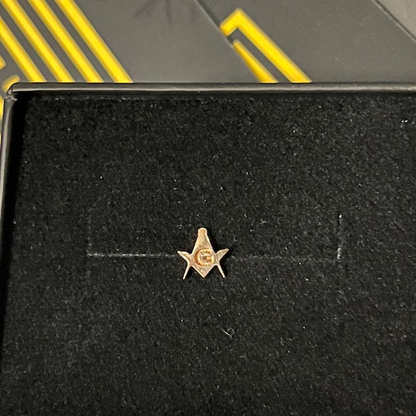 Masonic Pendant Past Master Symbol With Square - Etsy