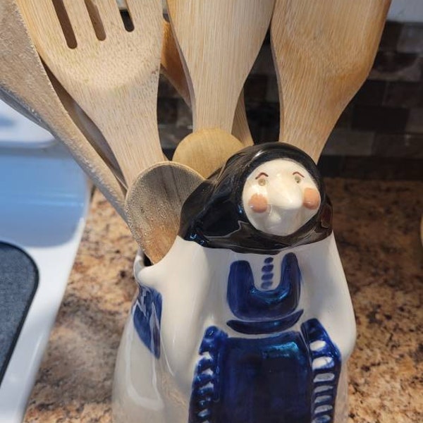 Vintage Ceramic Biscuit Jar Made in Japan - Etsy