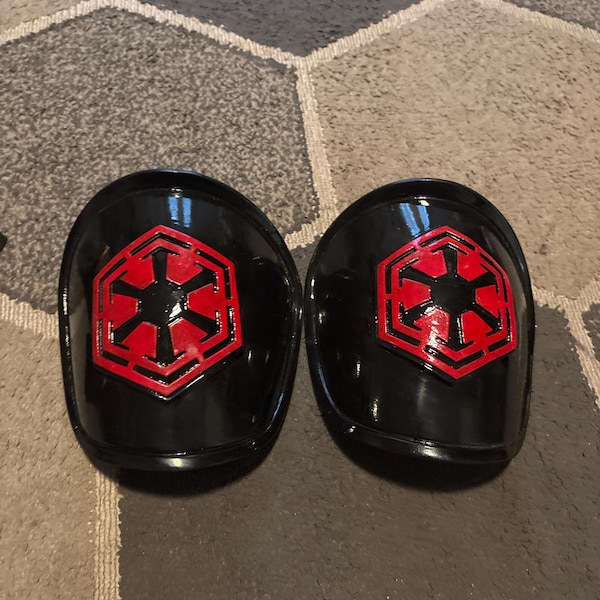 Empire Shoulder. Sith Armor. Jedi Armor Weathered Cosplay Prop, Cosplay ...