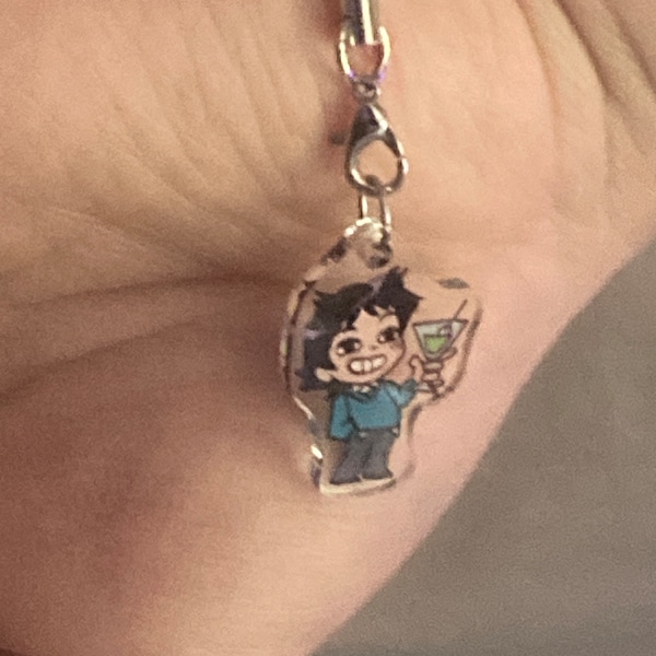 Scott Pilgrim Mini Acrylic Phone Charm Keychains - Etsy