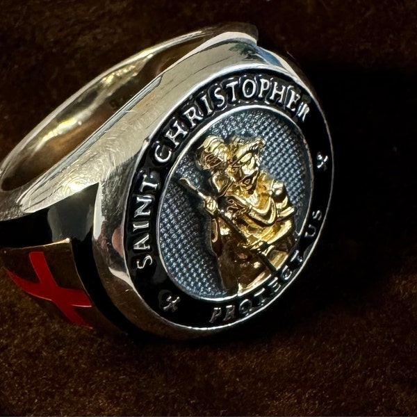 Masonic Ring AASR 32 Degree Master Mason Signet Ring Jewelry Freemason ...