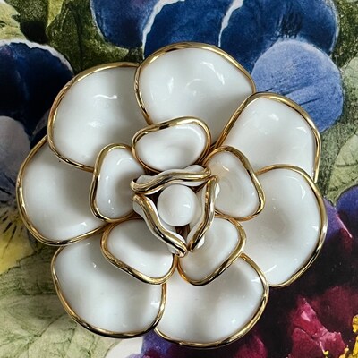 Cristobal London Art Deco Design Spiderwebs Christmas Tree Pin, Vintage ...