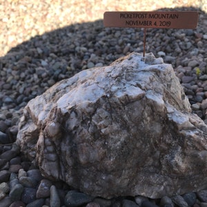 Engraved Brushed Copper Plate Picture Frame Art Label Name Tag 3 X 1/2 ...