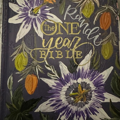 The Jeanette Bible Hand Painted Customizable Custom ESV - Etsy