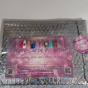 Chrome Swirls Silver Chrome Swirl French Tips chrome Change Available ...