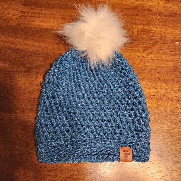 Azalea Beanie Crochet Pattern. Pattern Only, Digital Download. Beginner Friendly Hat Pattern. - Etsy