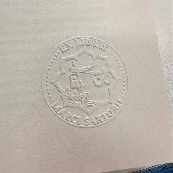 Book Embosser Personalized, Custom Logo Embosser, From Library Of, Book ...