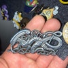 Knotwork Xenomorph 3D Metal Pin Alien Monster Celtic Viking Gripping ...