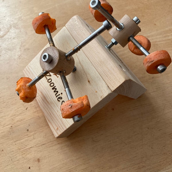 Pyramid Wheel Feeder Toy, Guinea Pig Toy, Rabbit Toy, Hamster Toy ...