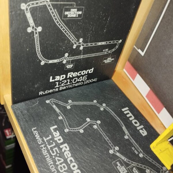 Suzuka F1 Race Track Cocktail Slate Coaster - Formula 1 Coaster - Grand ...