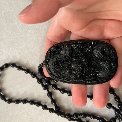 Year of the Rabbit 2023, Real Jade Bunny Chinese Zodiac Rabbit Pendant ...