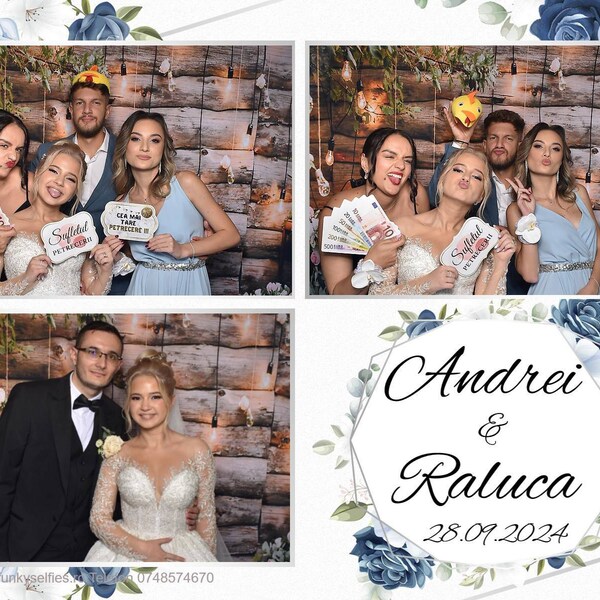 Denim & Diamonds Photo Booth Template, Birthday Photo Booth Template ...