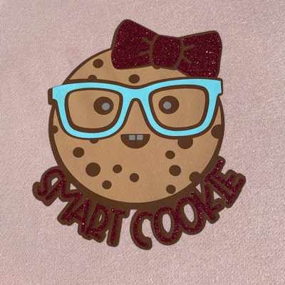 Smart Cookie Girl Svg Dxf Png Eps Files for Cutting Machines Cameo ...