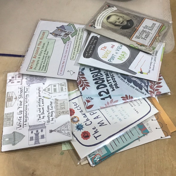 A Set of All 26 Writing Maps, Prompts for Writers, Save 20% - Etsy