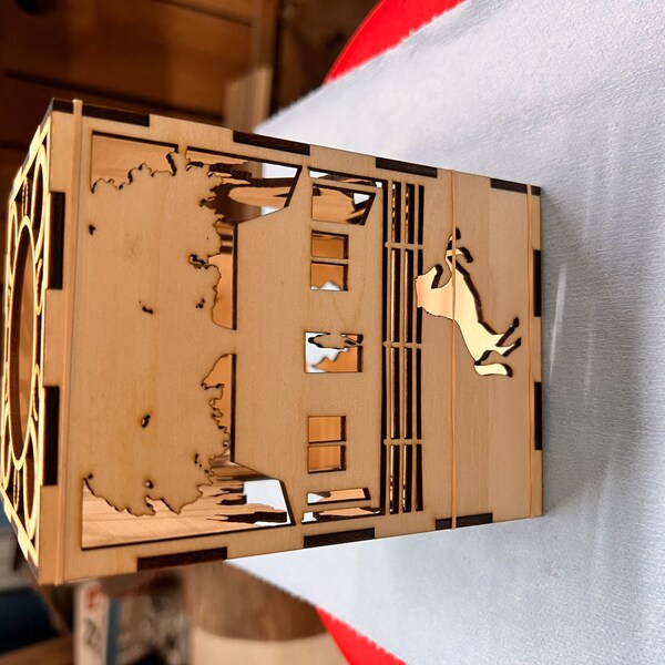 Deer Lamp Shade Laser Engraver SVG - Etsy