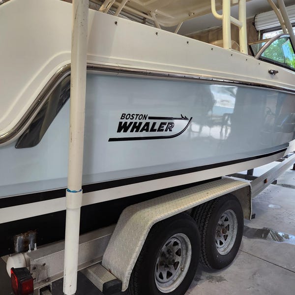 Mako Boat Emblem 28" Domed Decals Stickers (set) - Etsy