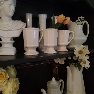 Vintage Homer Laughlin Riviera Fiesta Ware Luncheon Plates Cups ...