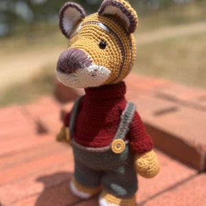 Crochet Pattern Tiger Louis Amigurumi PDF - Etsy