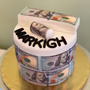 Edible 100 Dollar Bill Cake Toppers - Etsy