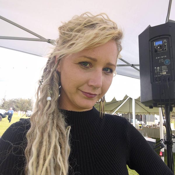 Synthetic Brown Curls.dreads and Braid/viking Style Synthetic Hair ...