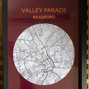 Arsenal Highbury/emirates Map - Etsy