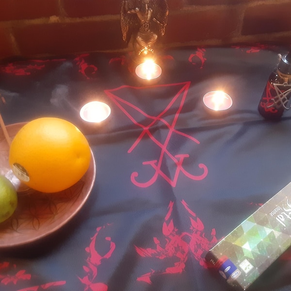 Lucifer Altar Cloth - Etsy