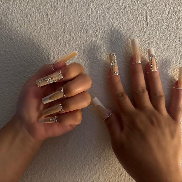 Wudu Nail Rings for Halal Nails, Adjustable and Reusable, Press on ...