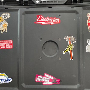 NEW ELECTRICIAN Hard Hat Stickers, 55 Hardhat Sticker and Decals ...