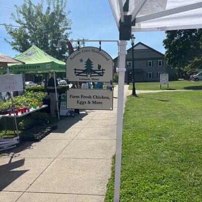 Personalized Sign for Hanging on Pop up Tents, Market Displays, Custom ...