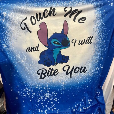 Stitch Touch Me and I Will Bite You Svg, Lilo and Stitch,stitch Svg ...