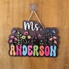 Custom Teacher Desk Name, Teacher Gifts, Personalized Gift for Teacher ...