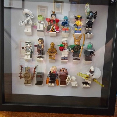 Display Frame for LEGO Minifigures Custom Minifig Display Frame new ...