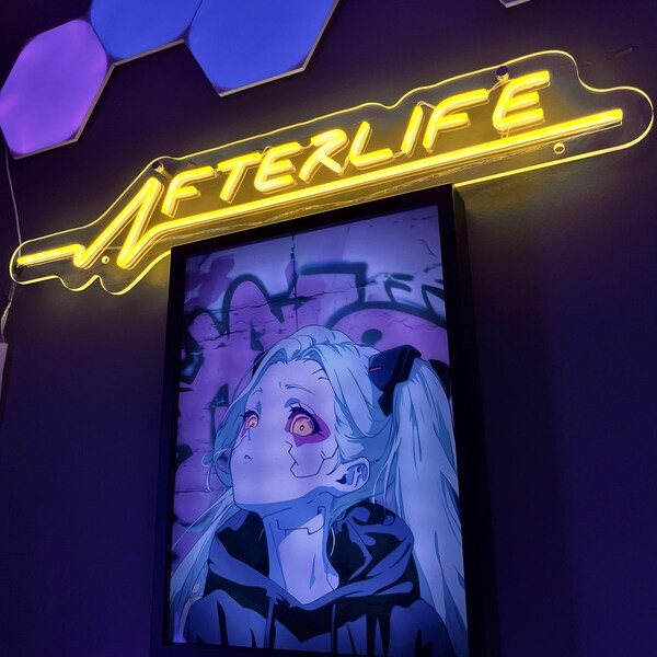 Kaiju No.8 Light Box / RGB LED Frame / Kaiju Led Art, Anime Led Light ...